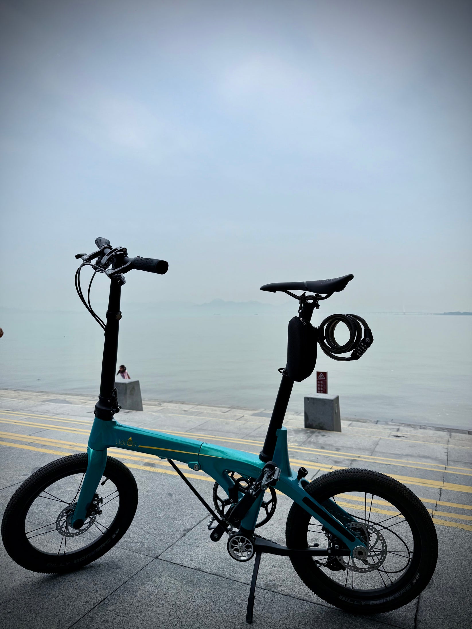 LiDrop folding bike Carbon Fiber Ultra light bike 16" inch wheel 5 spe ...