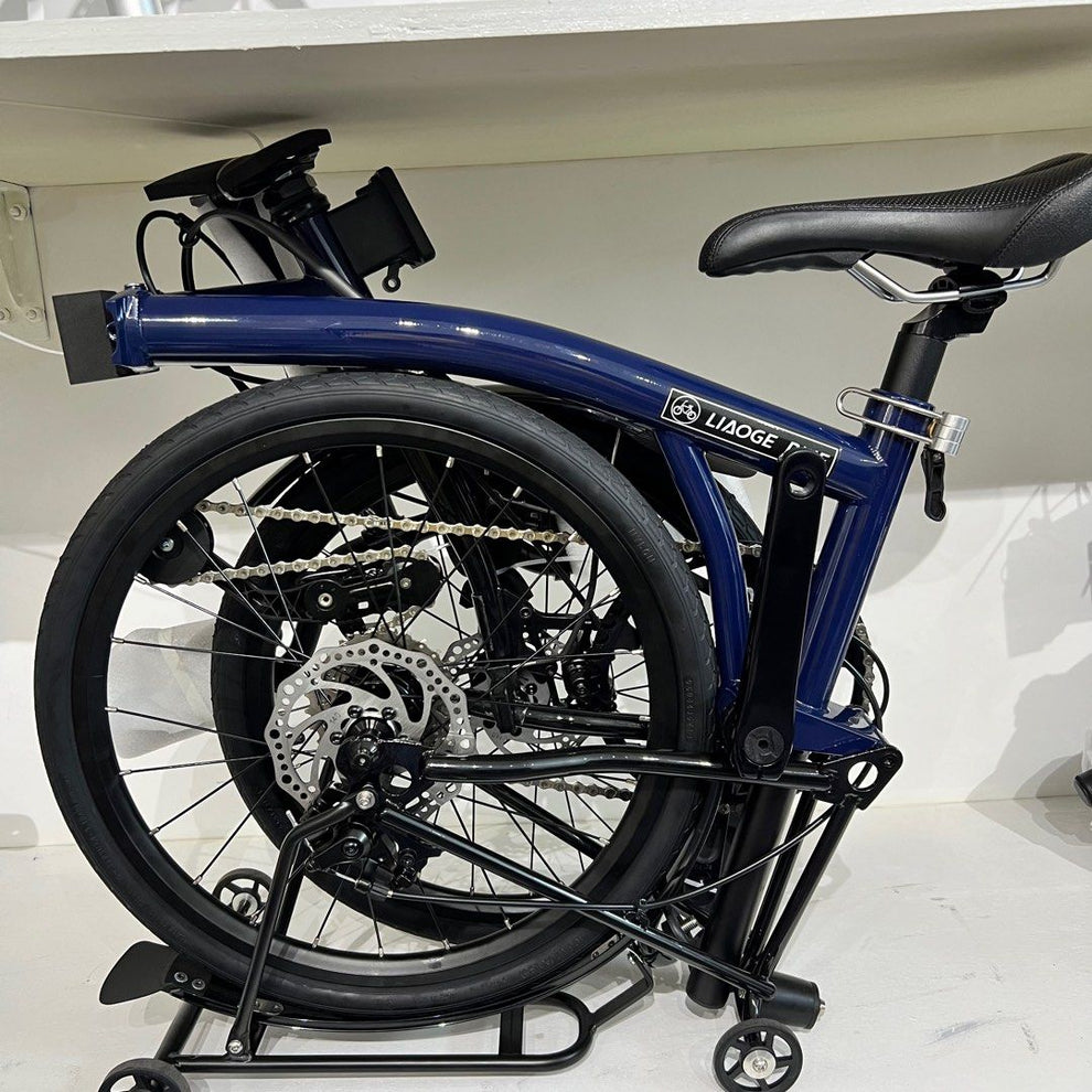 VERSION 2025! LIAOGE D9-20” TRIFOLD BIKE WITH DISC BRAKES 9 SPEED ...